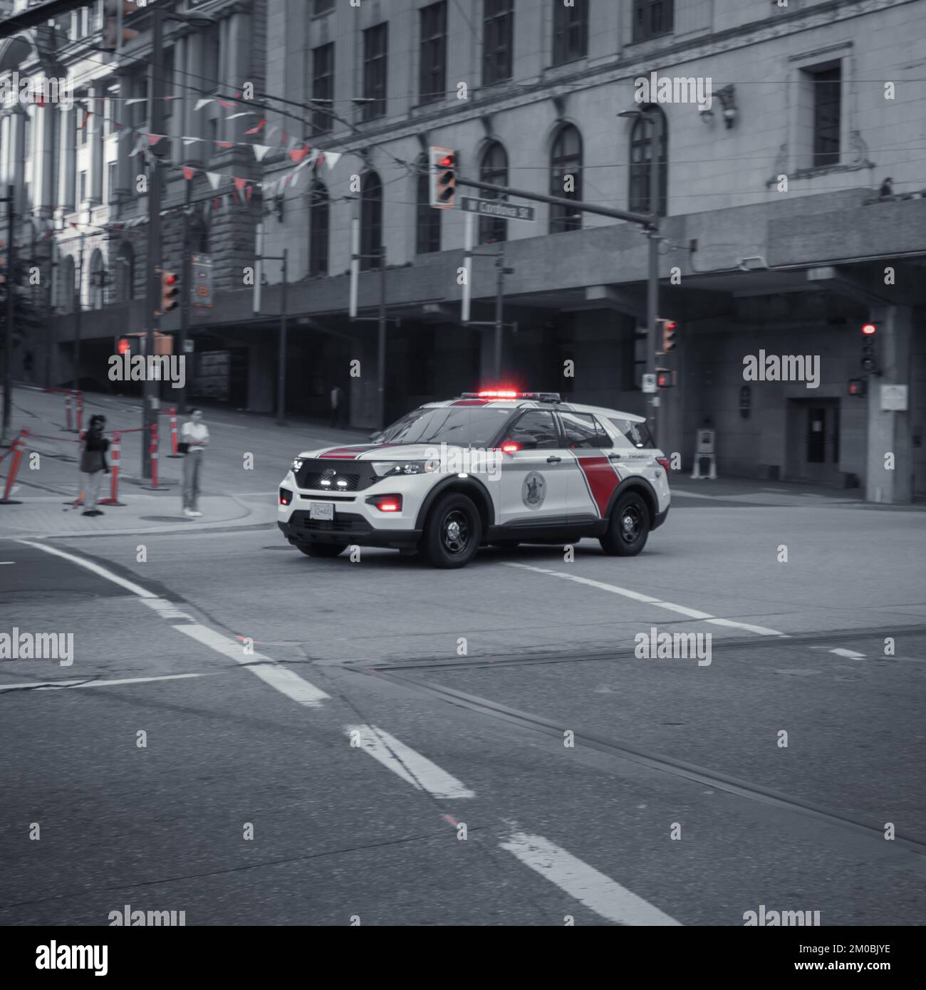 A car of the Vancouver Fire Department firefighter Stock Photo - Alamy