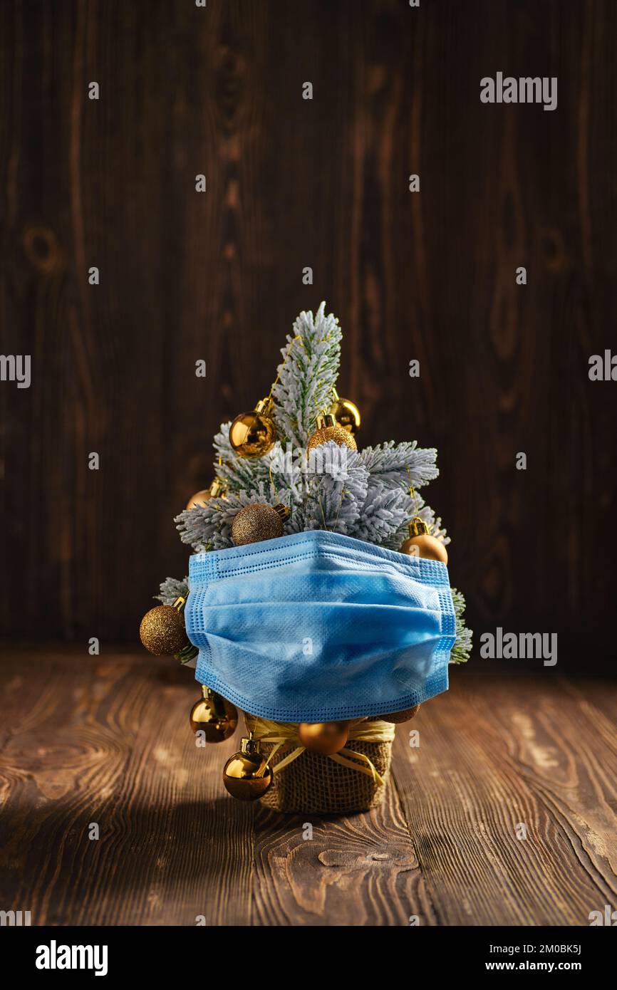 Medical mask fir tree hi-res stock photography and images - Alamy