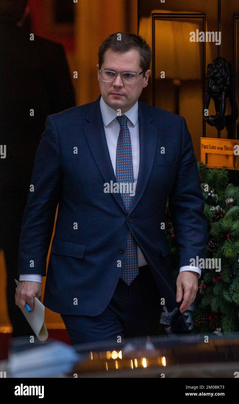 London, England, UK. 5th Dec, 2022. Minister for Immigration ROBERT ...