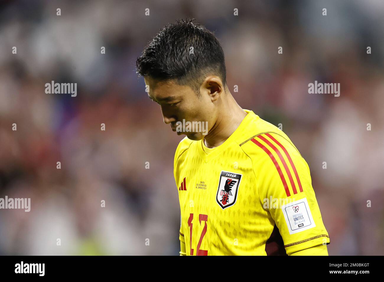 AL WAKRAH - Japan goalkeeper Shuichi Gonda during the FIFA World Cup ...