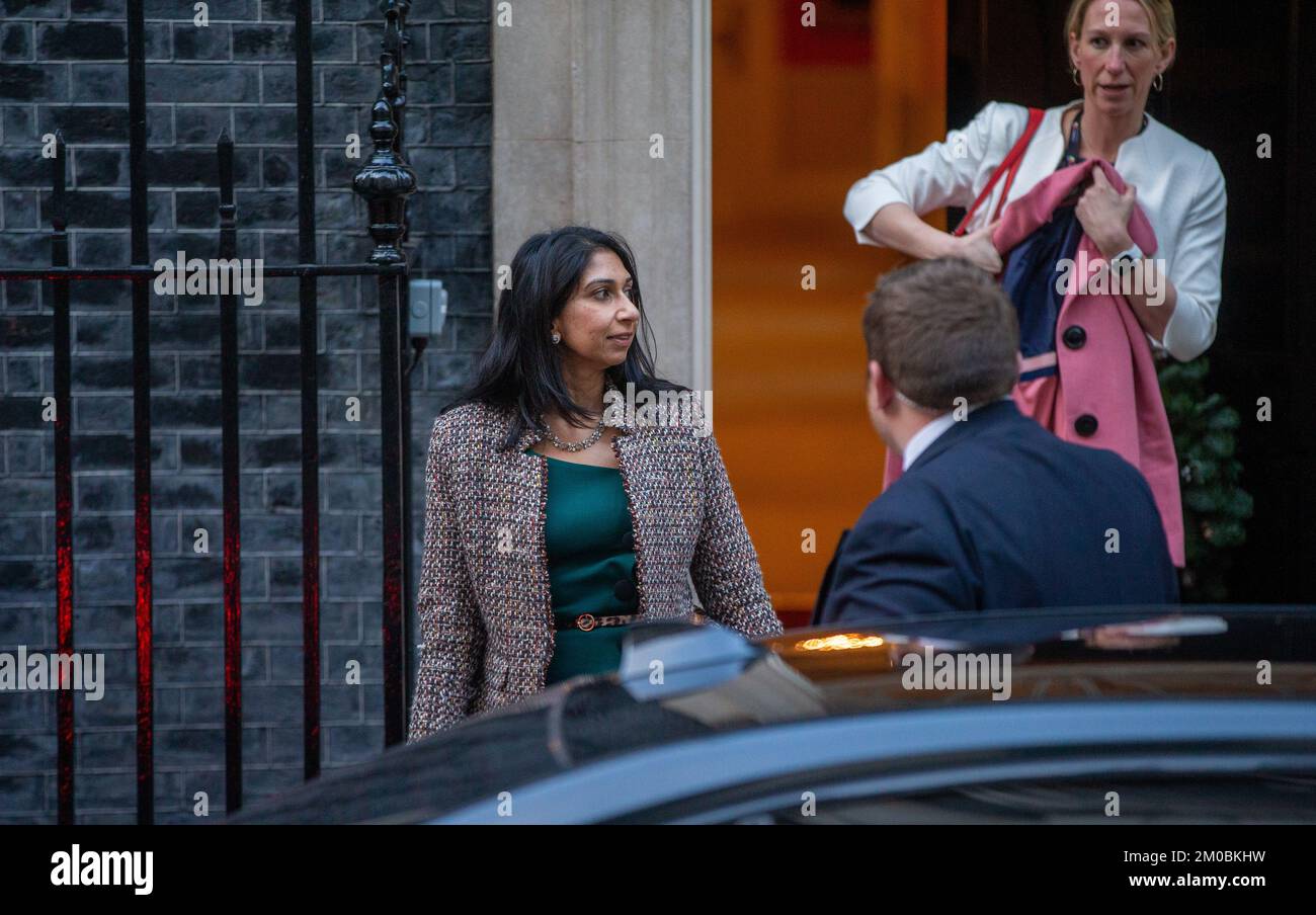 London, England, UK. 5th Dec, 2022. Secretary of State for the Home ...