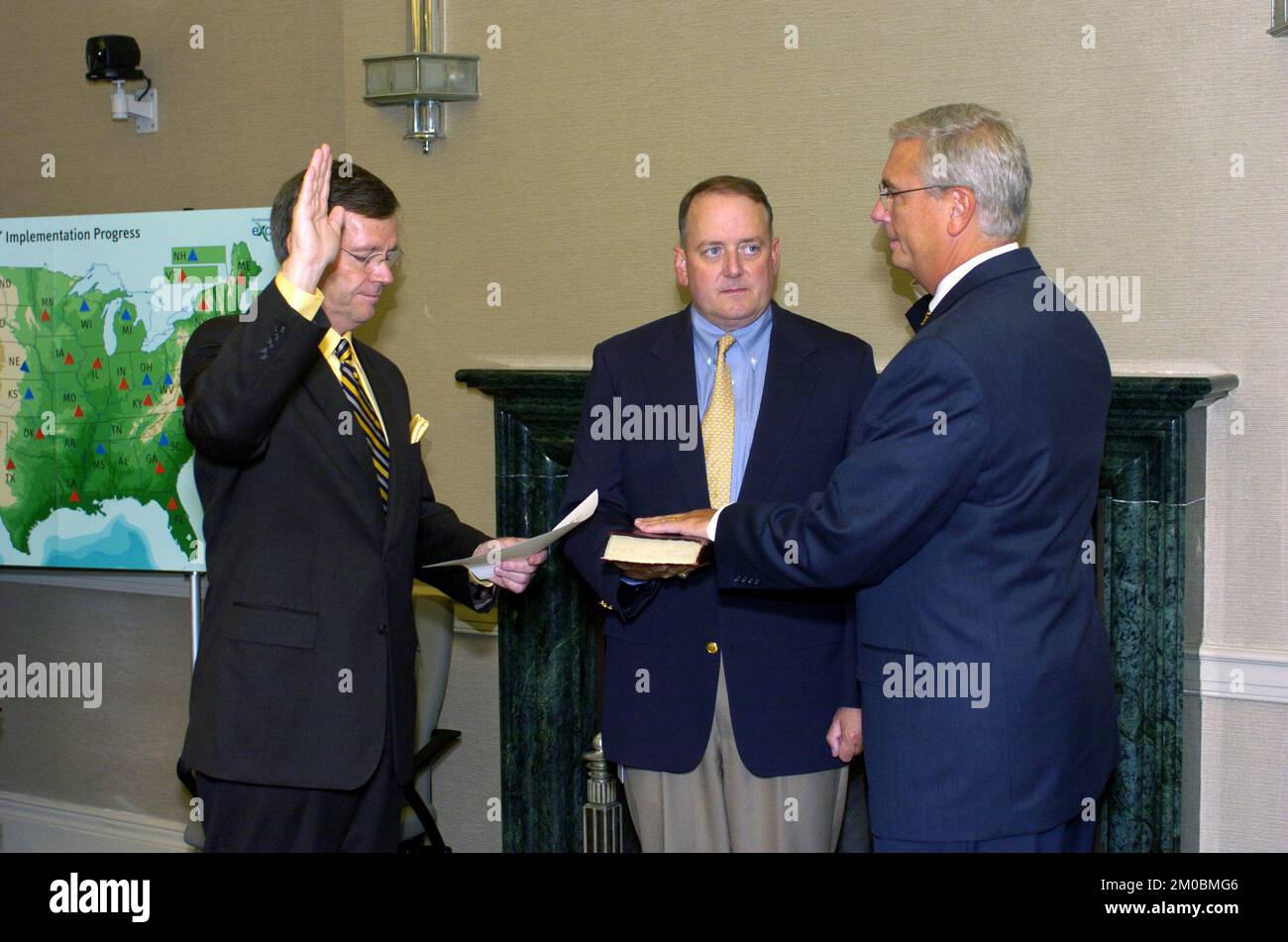 Steve Johnson official portrait and swearing-in , Environmental ...