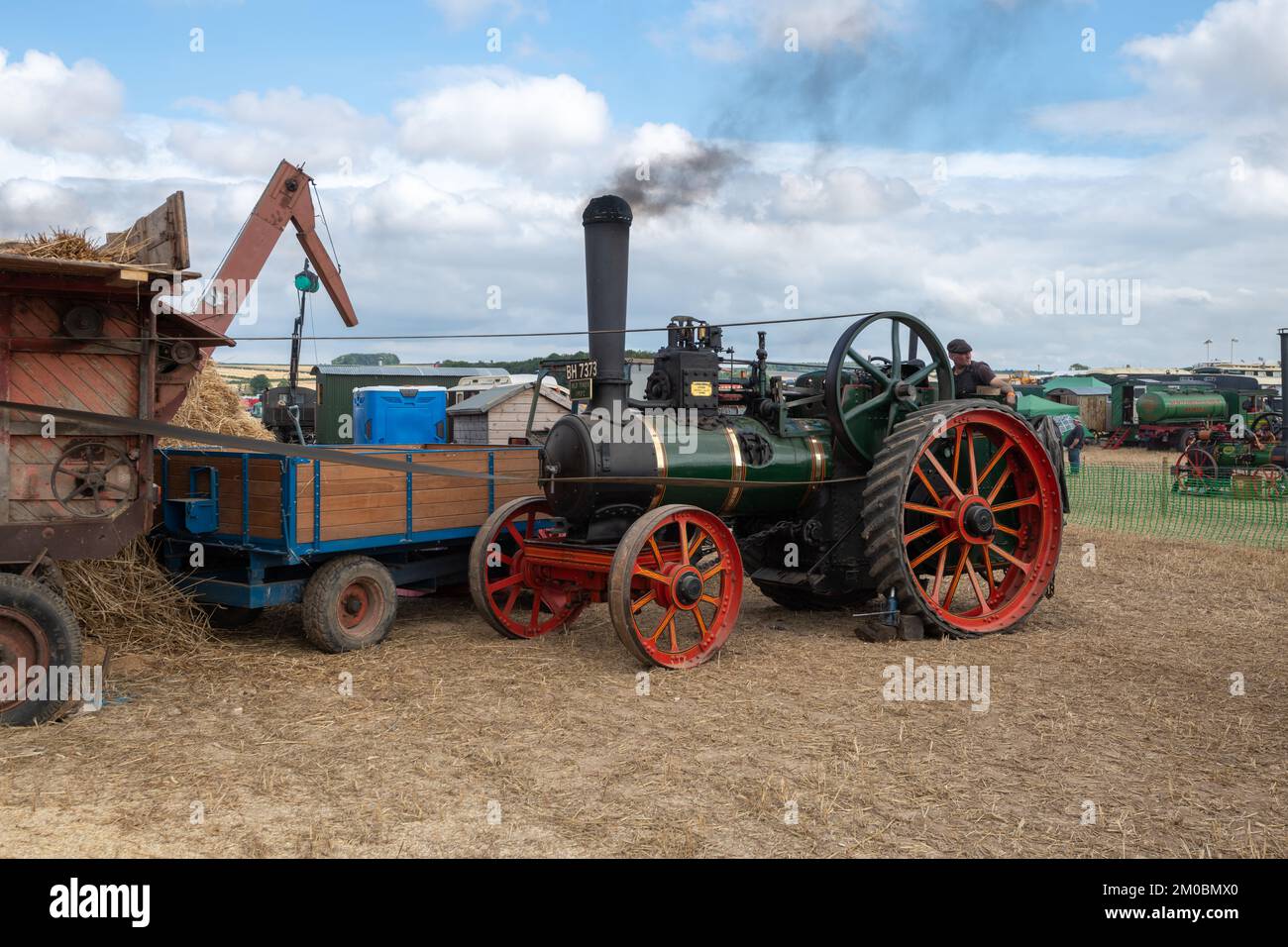 Marshall threshing machine hi-res stock photography and images - Alamy