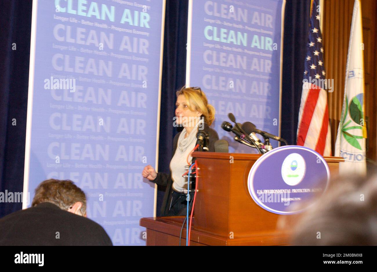 Mike Leavitt - Clean Air Bill , Environmental Protection Agency Stock ...