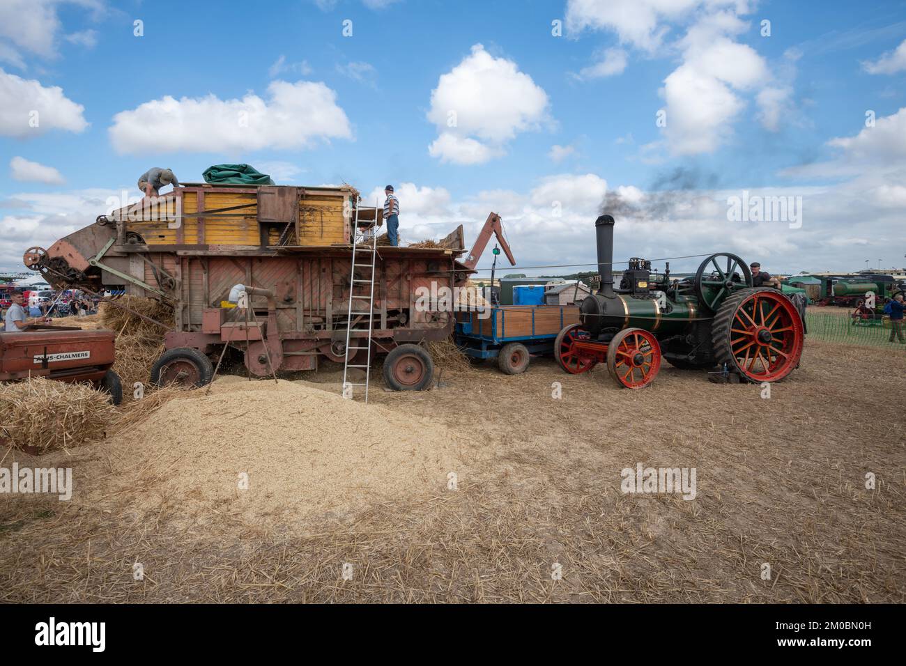 Marshall threshing machine hi-res stock photography and images - Alamy