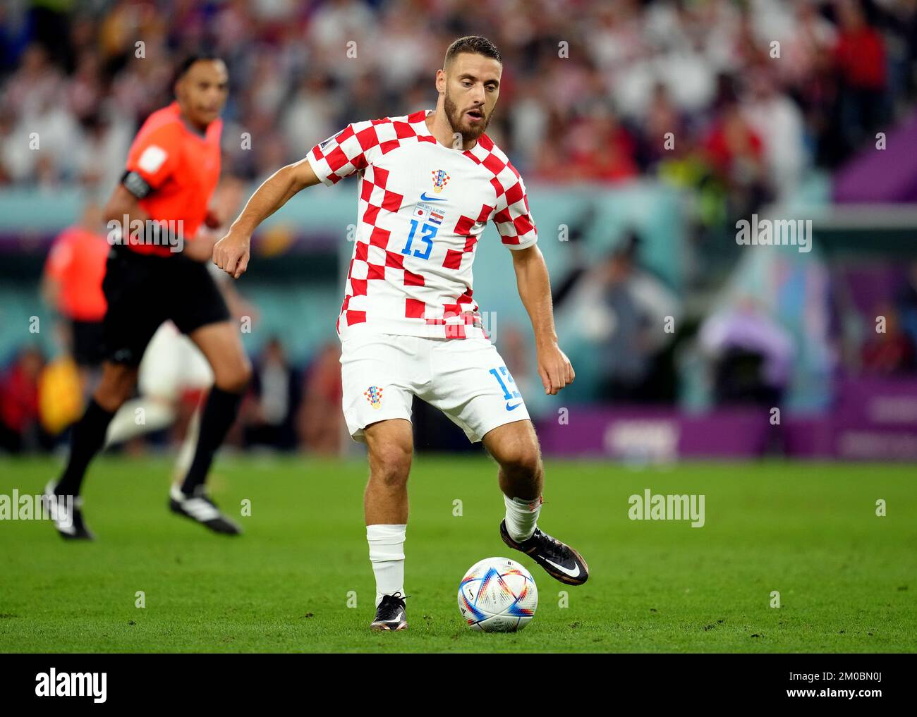 Croatia’s Nikola Vlasic during the FIFA World Cup Round of Sixteen ...