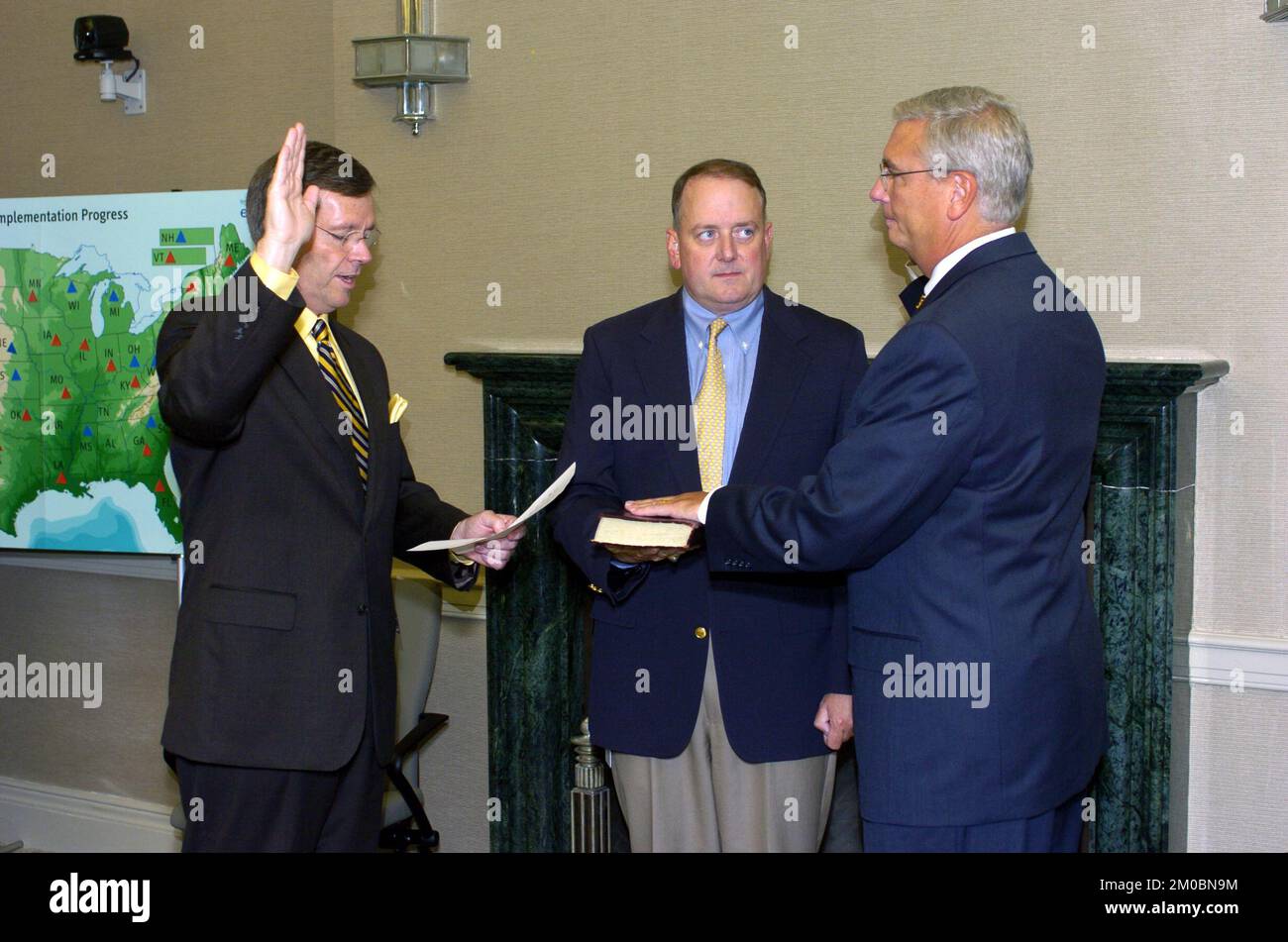 Steve Johnson official portrait and swearing-in , Environmental ...