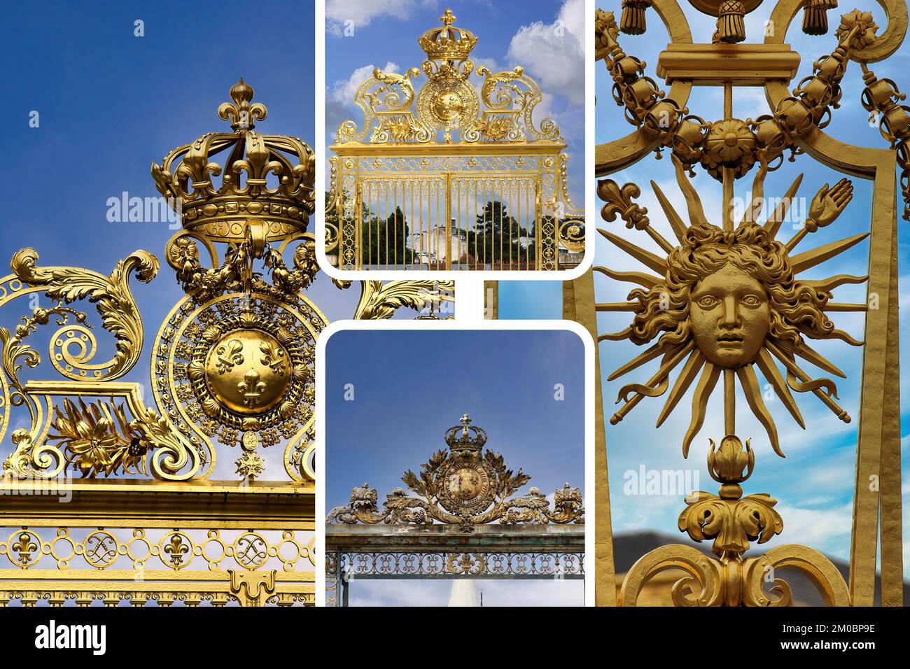 The beautiful Palace of Versailles one of the iconic symbols of French ...