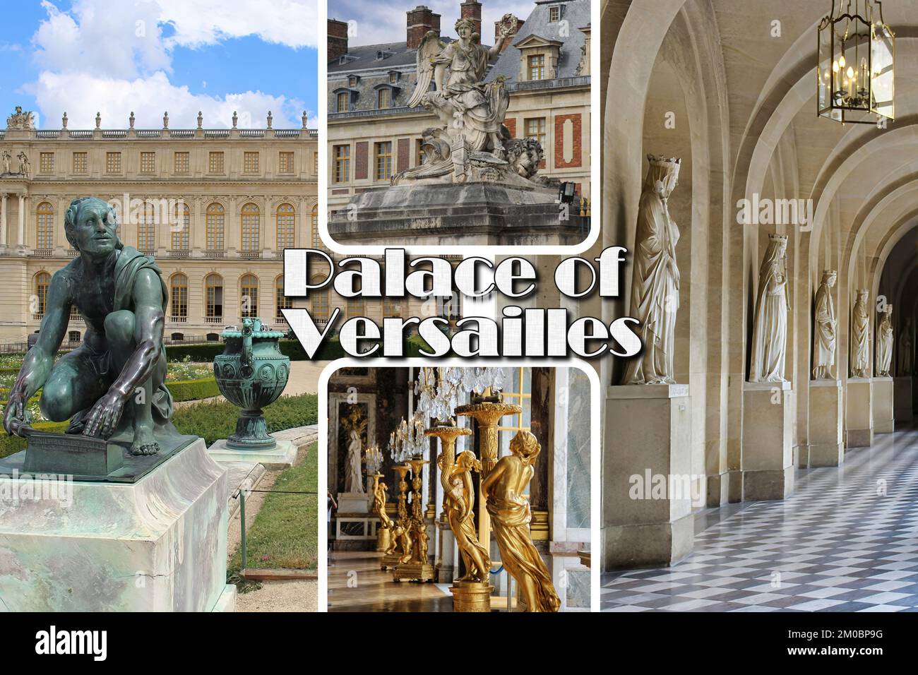 The beautiful Palace of Versailles one of the iconic symbols of French ...