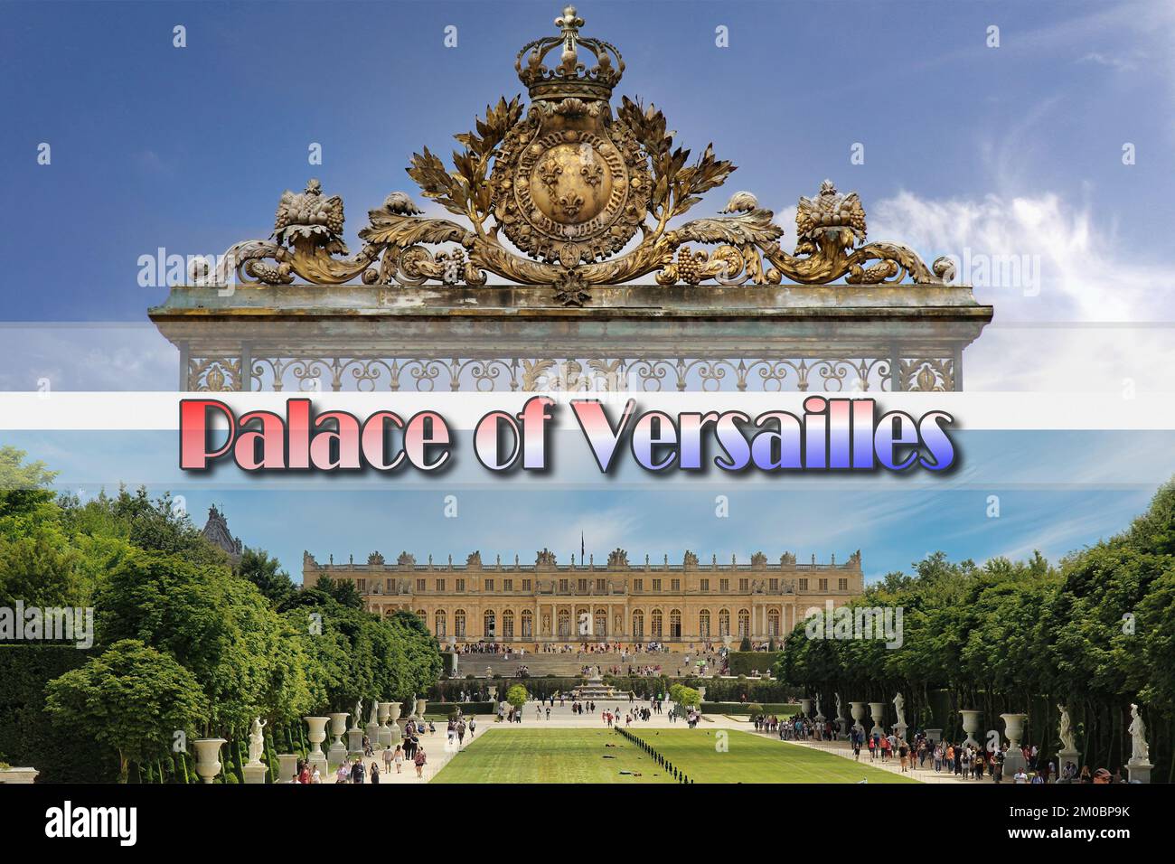The beautiful Palace of Versailles one of the iconic symbols of French ...