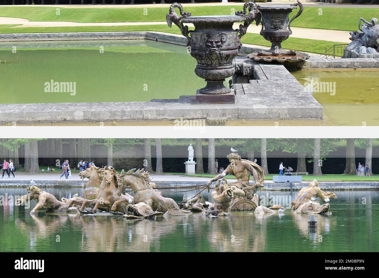 The beautiful Palace of Versailles one of the iconic symbols of French ...
