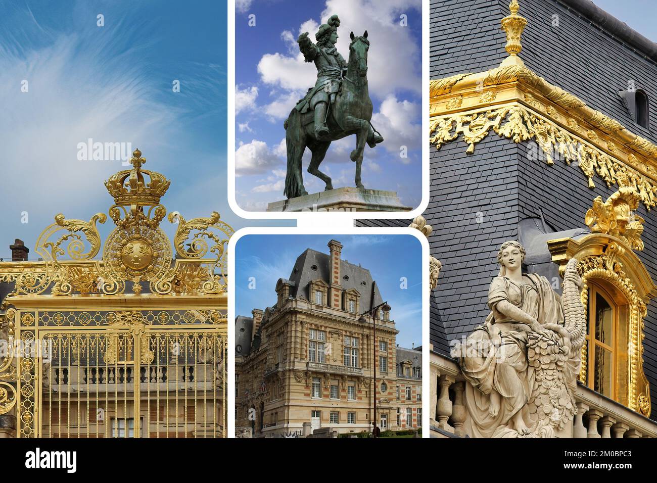 The beautiful Palace of Versailles one of the iconic symbols of French ...