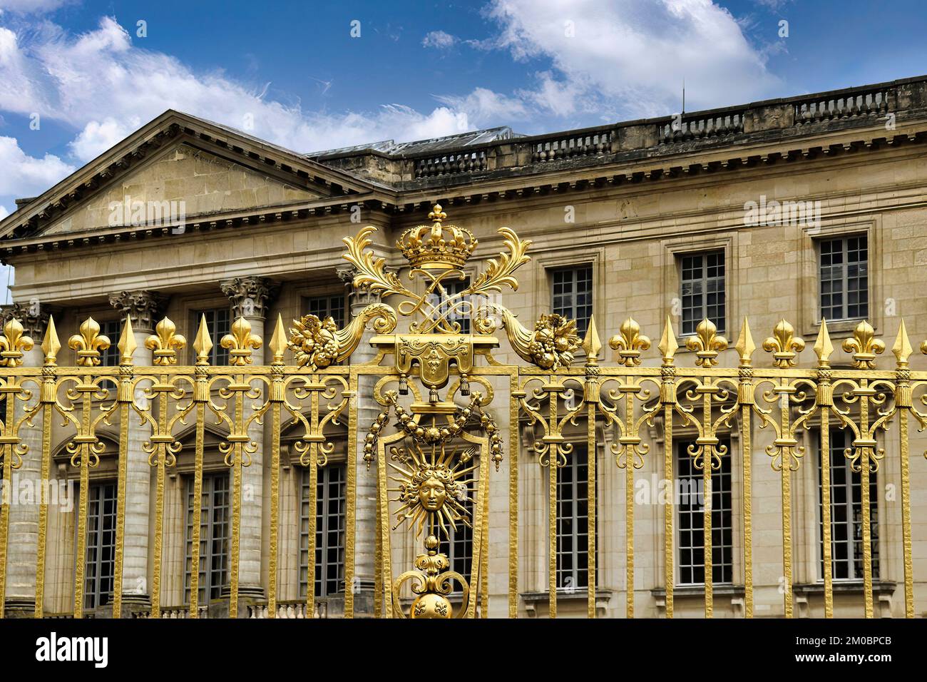 The beautiful Palace of Versailles one of the iconic symbols of French ...