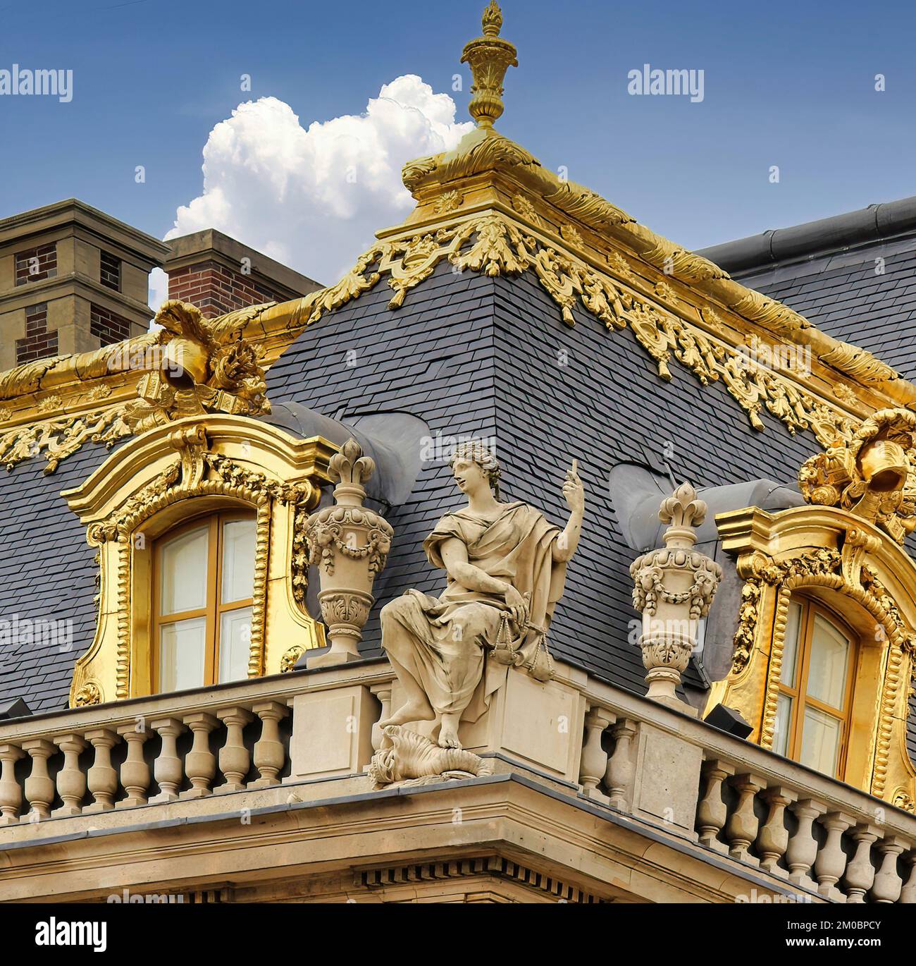 Baroque architecture at versailles hi-res stock photography and images ...