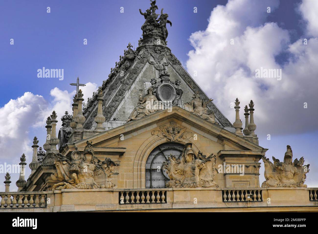 The beautiful Palace of Versailles one of the iconic symbols of French ...