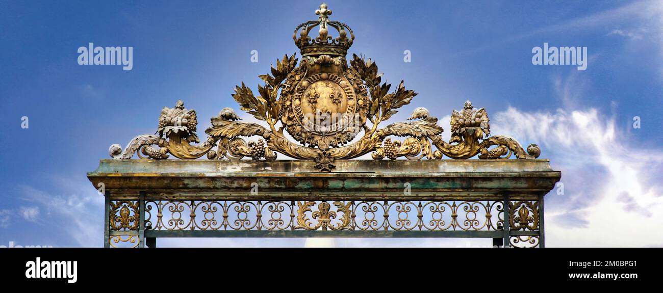 The beautiful Palace of Versailles one of the iconic symbols of French ...