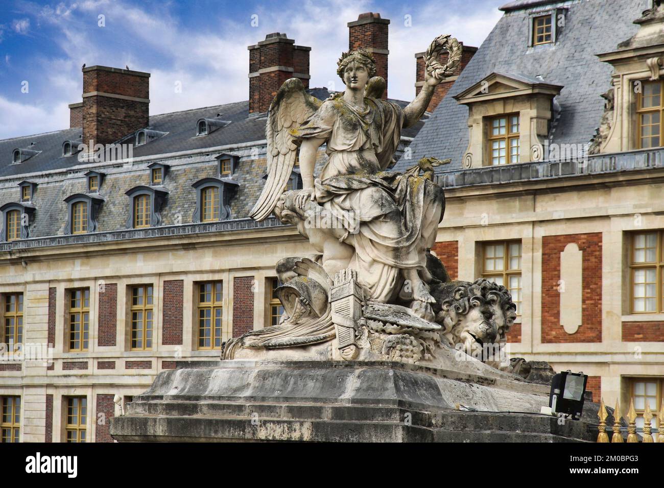 The beautiful Palace of Versailles one of the iconic symbols of French ...