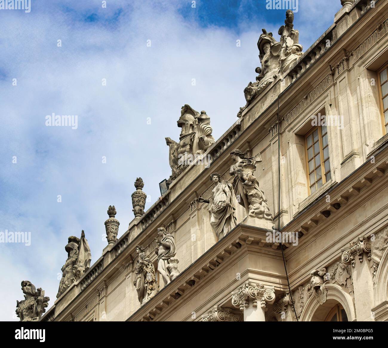 The beautiful Palace of Versailles one of the iconic symbols of French ...