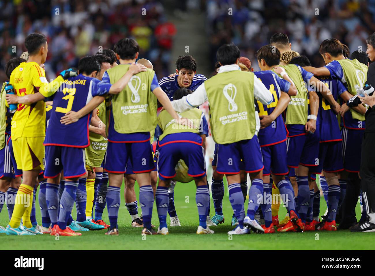 Al Wakrah, Qatar. 5th Dec, 2022. Takehiro Tomiyasu Japan team group ...