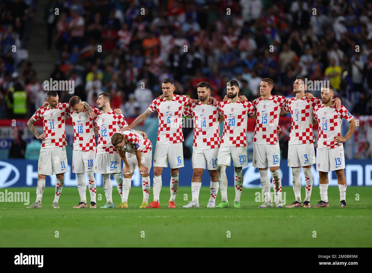Al Wakrah, Qatar. 5th Dec, 2022. Croatia team group (CRO) Football ...