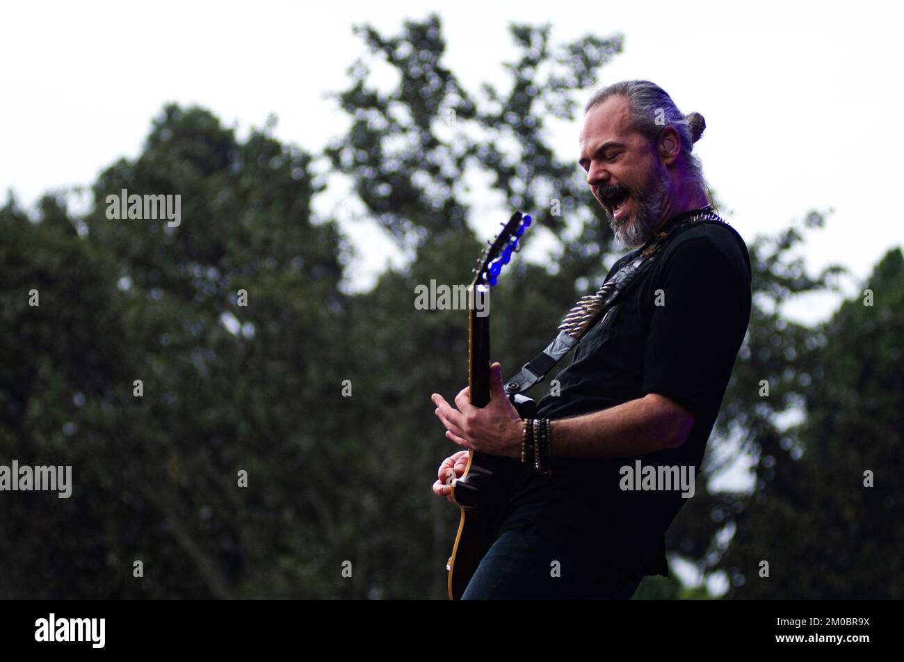 Bogota, Colombia. 04th Dec, 2022. The Netherlands band 'Epica' performs ...