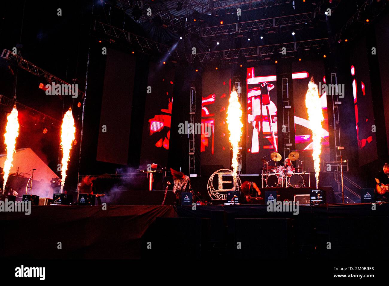 Bogota, Colombia. 04th Dec, 2022. The Netherlands band 'Epica' performs ...