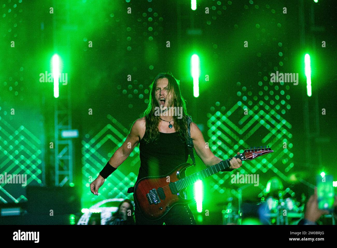 Bogota, Colombia. 04th Dec, 2022. The Netherlands band 'Epica' performs ...