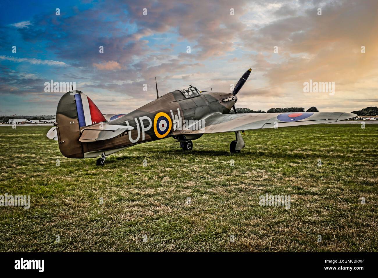 World war Two Hawker Hurricane Fighter Plane from the Battle of Britain ...