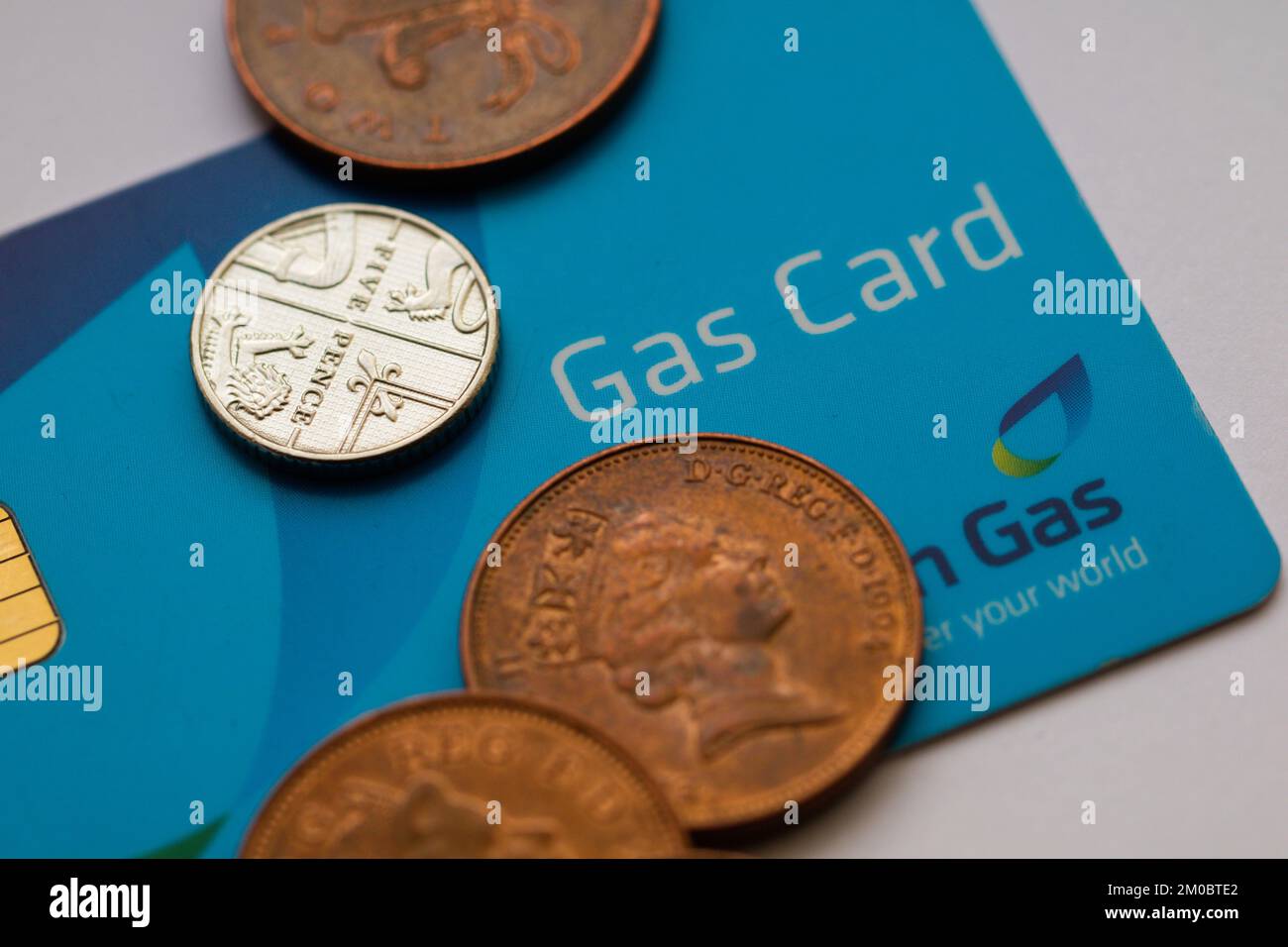 Energy Crisis / Rising Prices / Fuel Poverty - Close-up of a Gas Pre ...