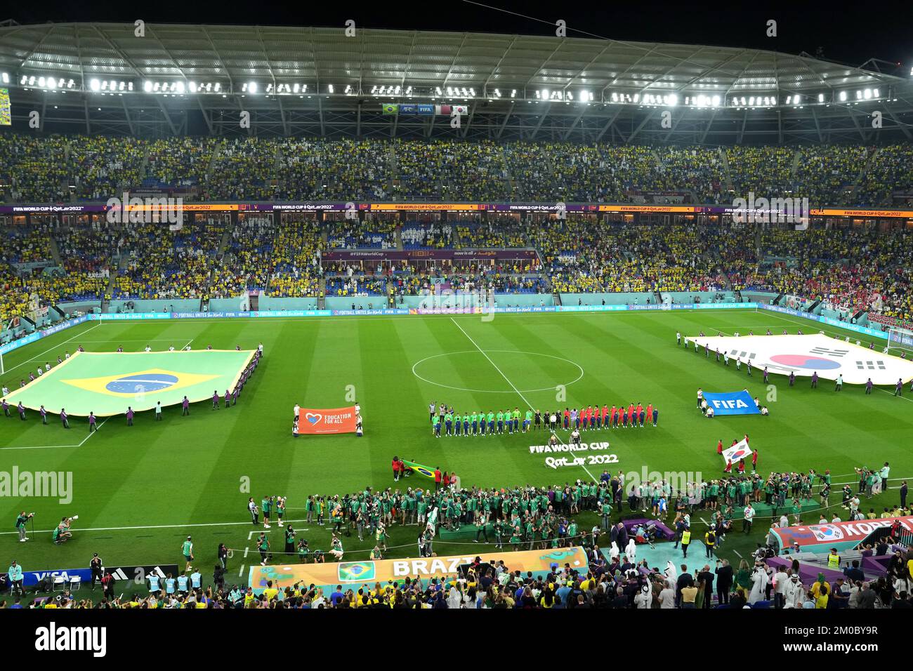 Brazil v south korea fifa world cup qatar 2022 hi-res stock photography ...