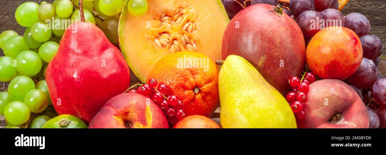 Multi colored fruits and vegetables hi-res stock photography and images ...