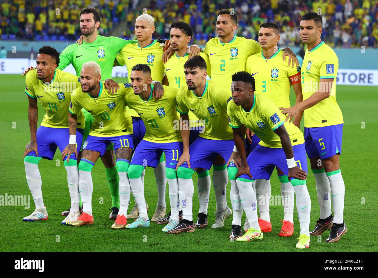 Doha, Qatar. 05th Dec, 2022. Soccer, World Cup, Brazil - South Korea ...