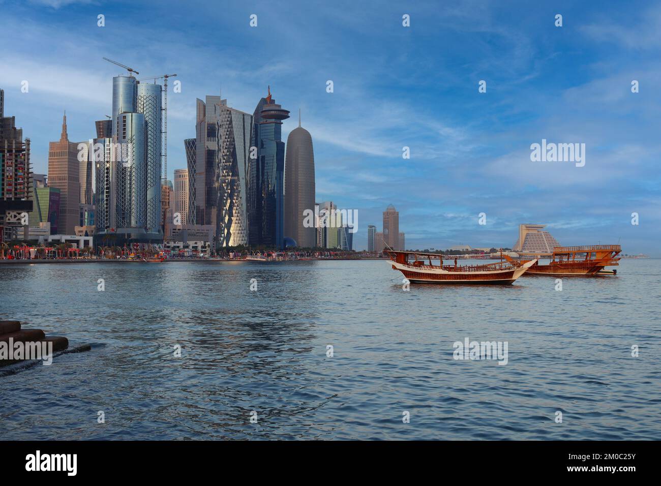 Doha cornish hi-res stock photography and images - Alamy