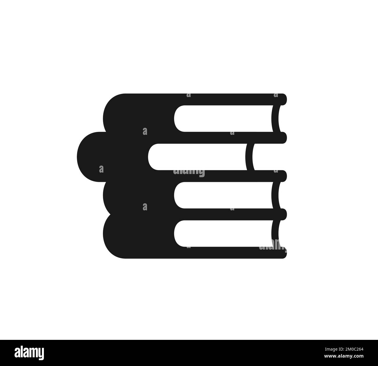 Cartoon stack book school Black and White Stock Photos & Images - Alamy