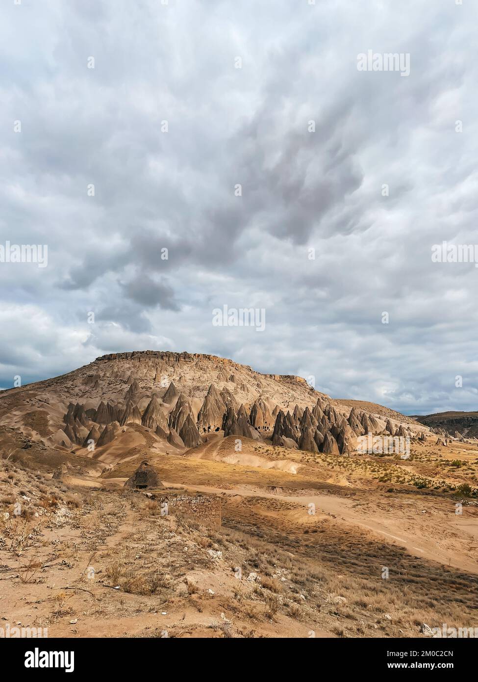 Ancient cave houses in Cappadocia, Turkey Stock Photo - Alamy