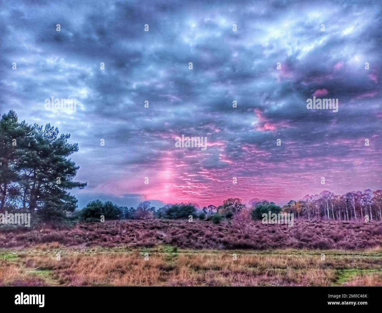 Suffolk Sky Sunset Sunset Over The River Alde, Slaughden, Aldeburgh,