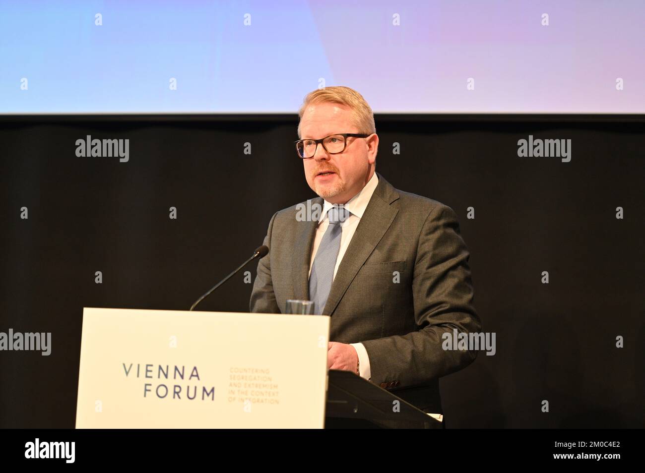 Vienna, Austria. 5th Dec, 2022. Vienna Forum on Countering Segregation ...