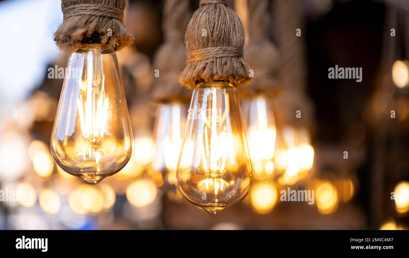 Retro lighting hi-res stock photography and images - Alamy