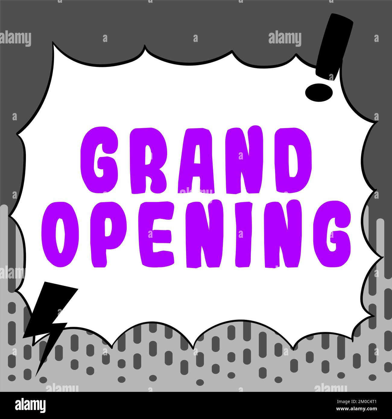 Sign displaying Grand Opening. Business showcase Ribbon Cutting New ...