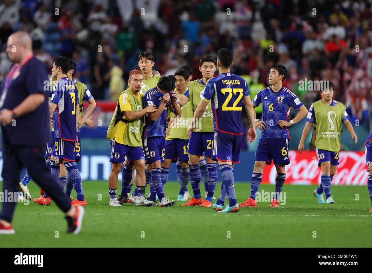 Al Wakrah, Qatar. 5th Dec, 2022. Takumi Minamino Japan team group (JPN ...