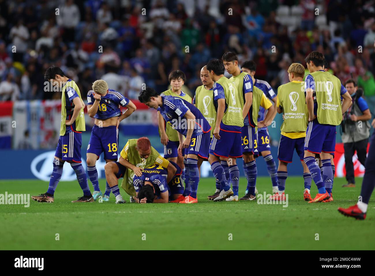 Al Wakrah, Qatar. 5th Dec, 2022. Japan team group (JPN) Football/Soccer ...