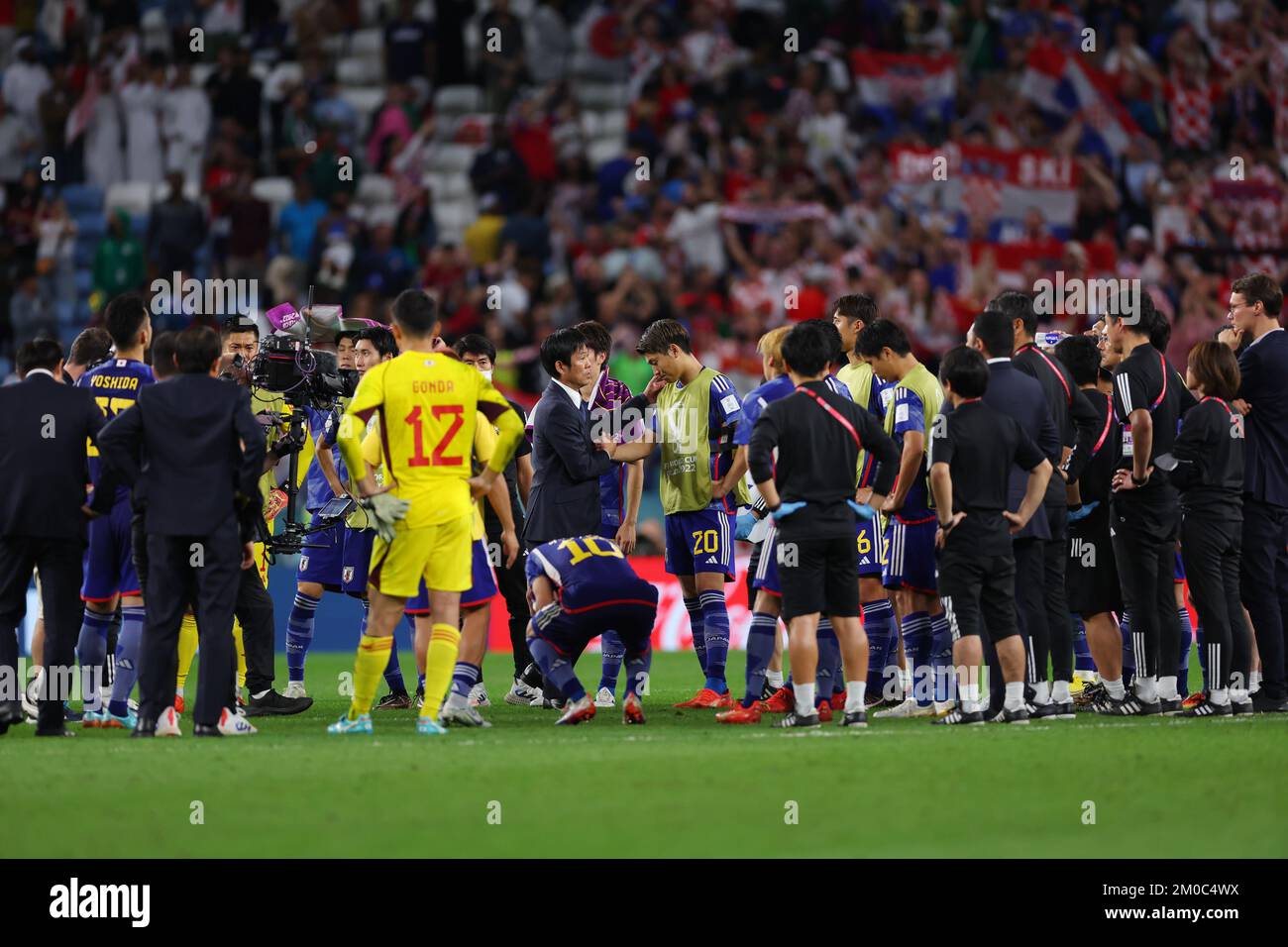 Al Wakrah, Qatar. 5th Dec, 2022. Japan team group (JPN) Football/Soccer ...