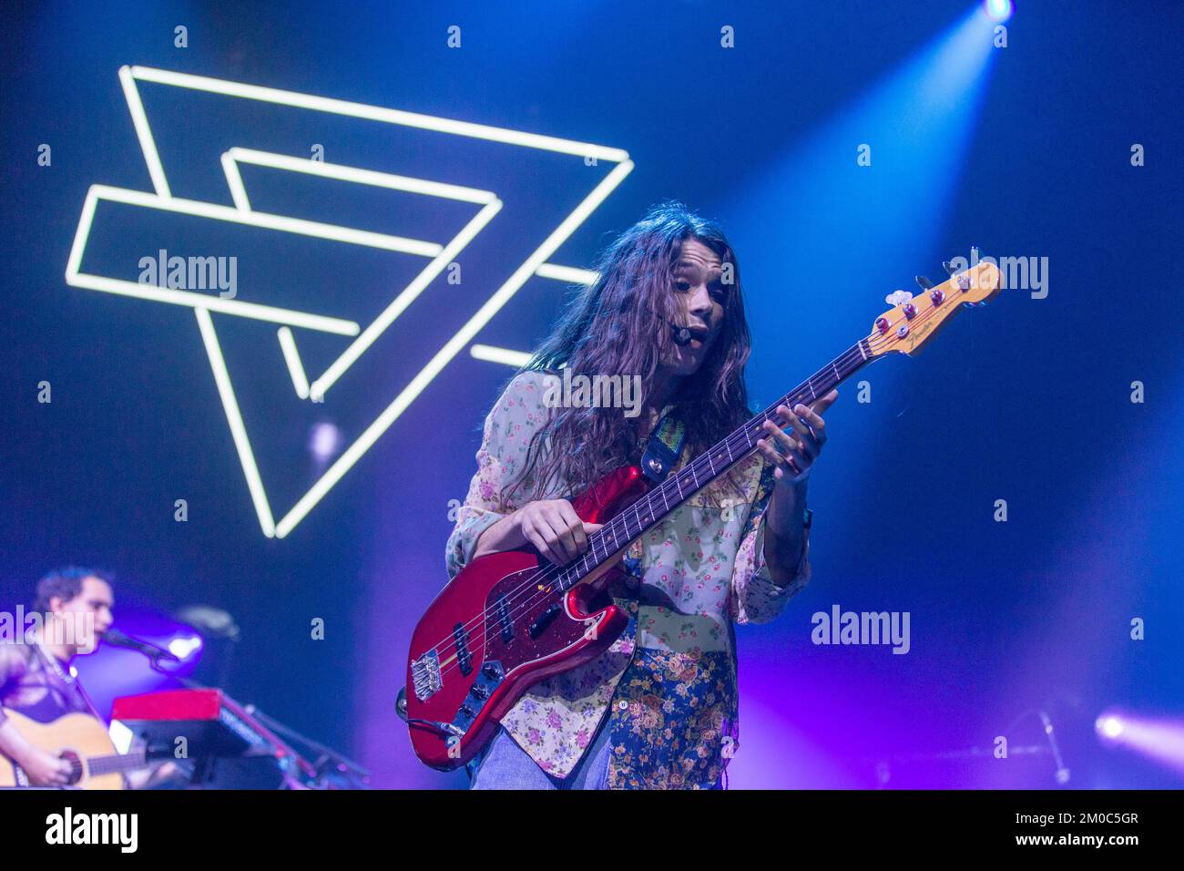 Ela Melo and Charlie Holt of Rainbow Kitten Surprise at The Sylvee on ...