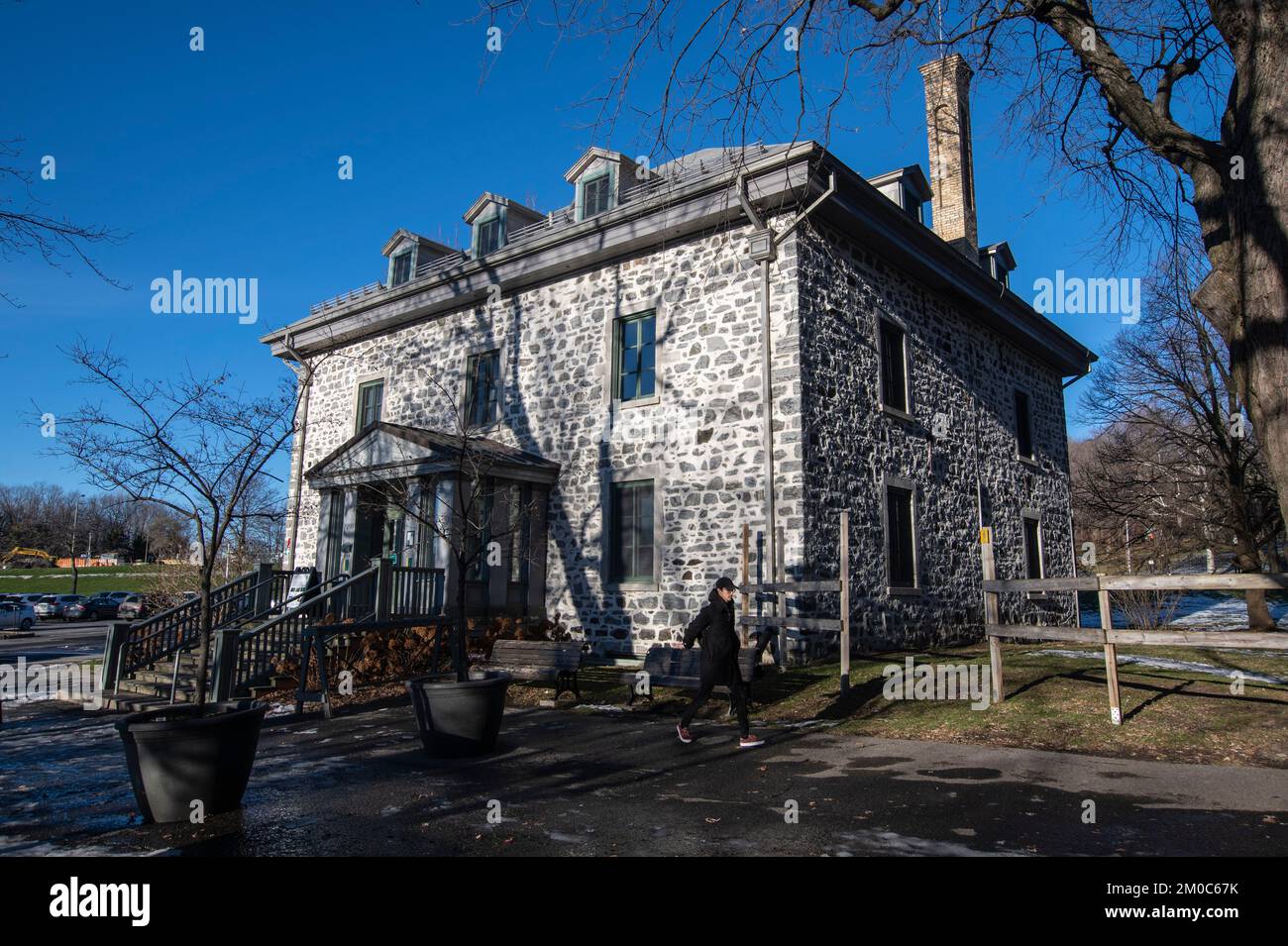 Smith House at Parc du Mont-Royal in Montreal, Quebec, Canada Stock ...