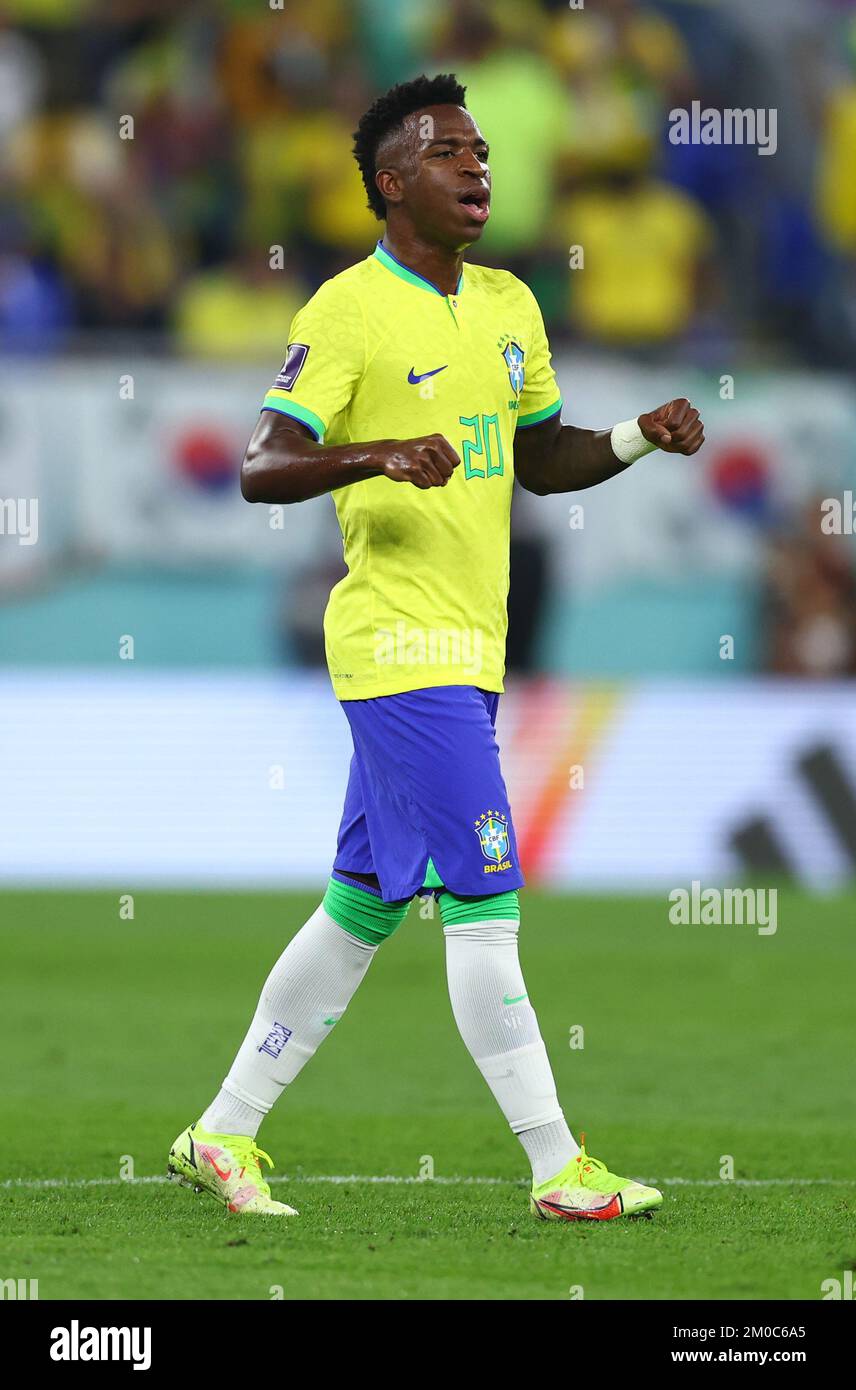Vinicius junior brazil celebrates hi-res stock photography and images ...