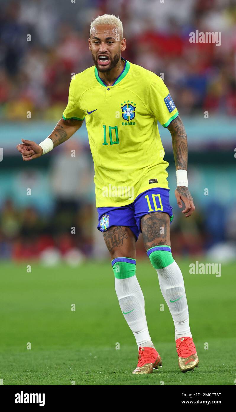 Doha, Qatar, 5th December 2022. Neymar Jr of Brazil during the FIFA ...