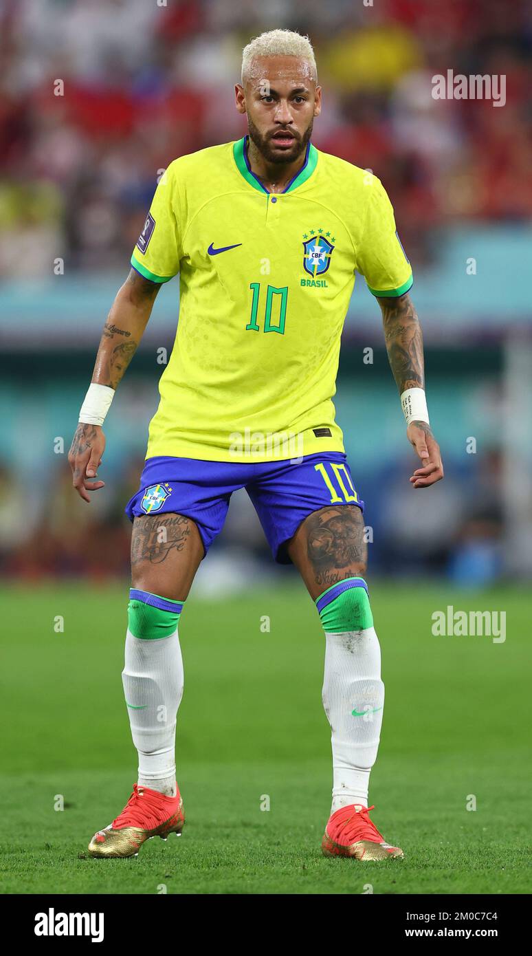 Doha Qatar 5th December 2022 Neymar Jr Of Brazil During The FIFA Doha Qatar 5th December 2022 Neymar Jr Of Brazil During The FIFA