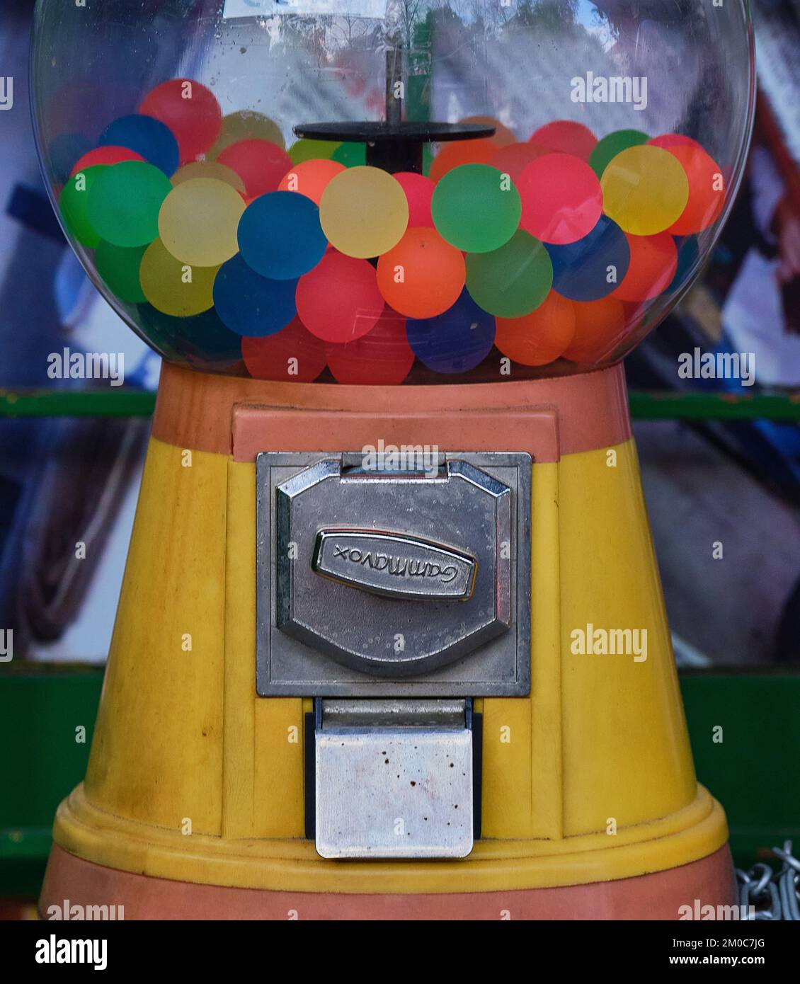 closeup of kid toy automat Stock Photo - Alamy