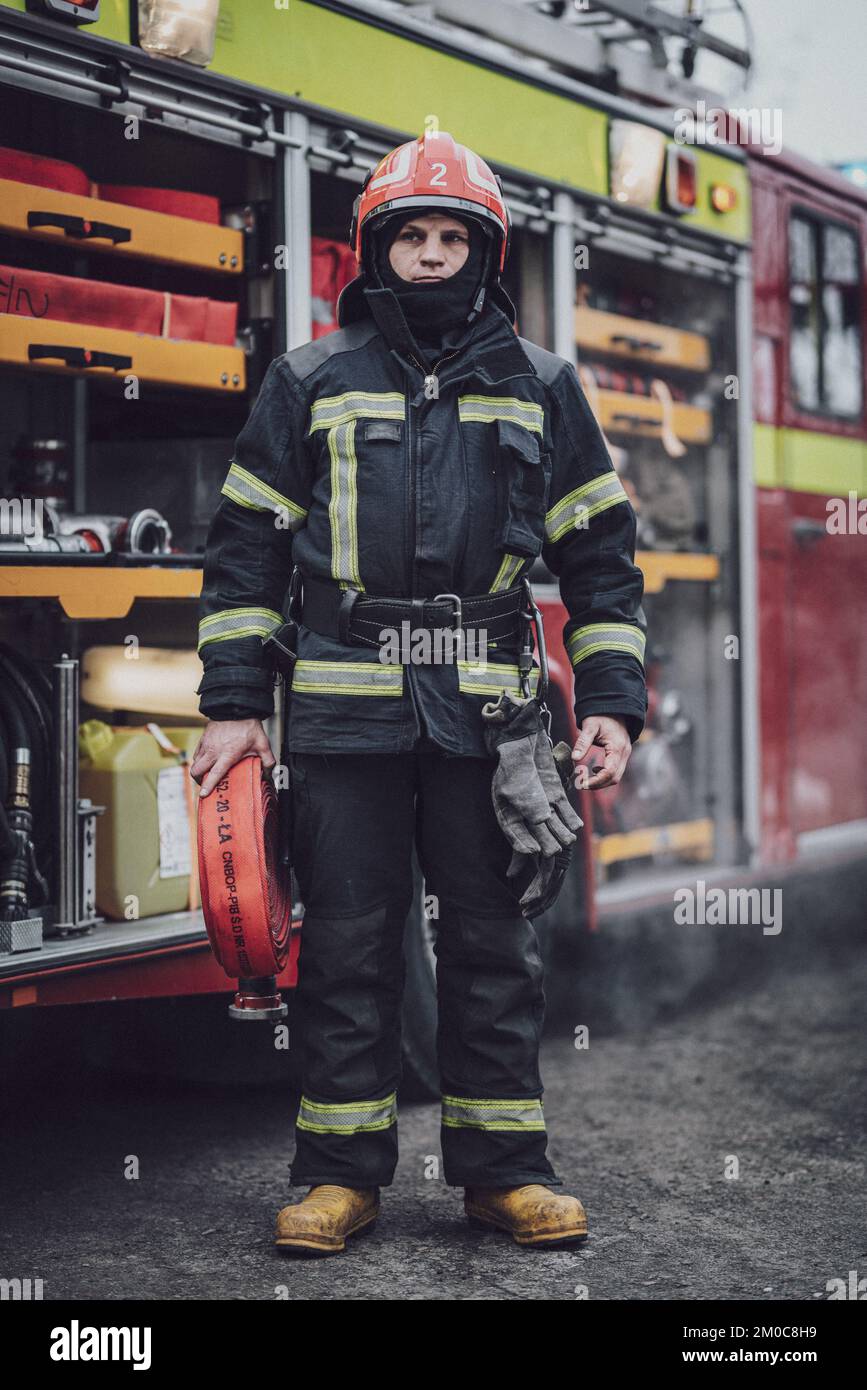 Donated Former Kent Fire Service appliance now in use by Lviv DSNS ...