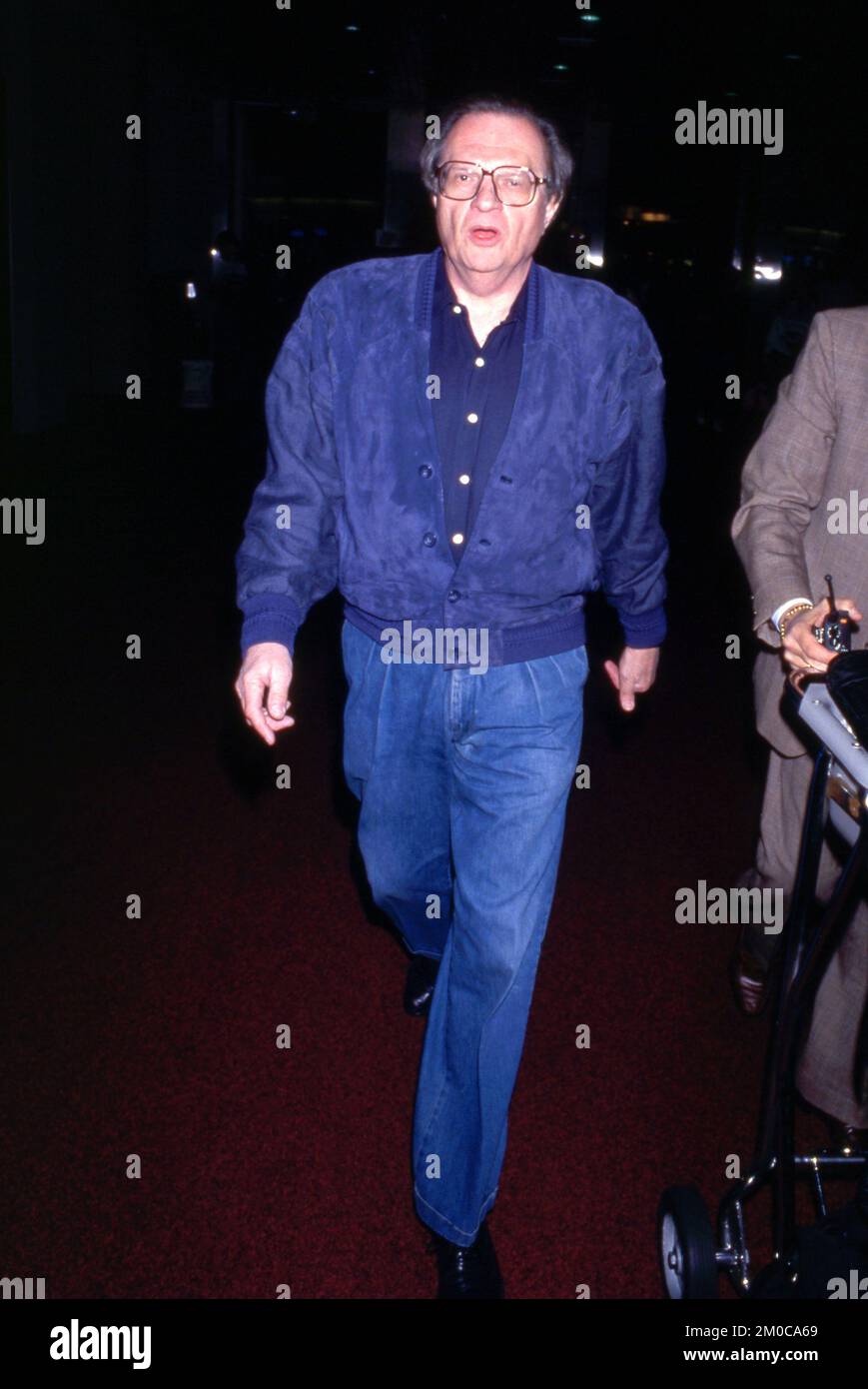 Larry King April 1994 Credit: Ralph Dominguez/MediaPunch Stock Photo ...